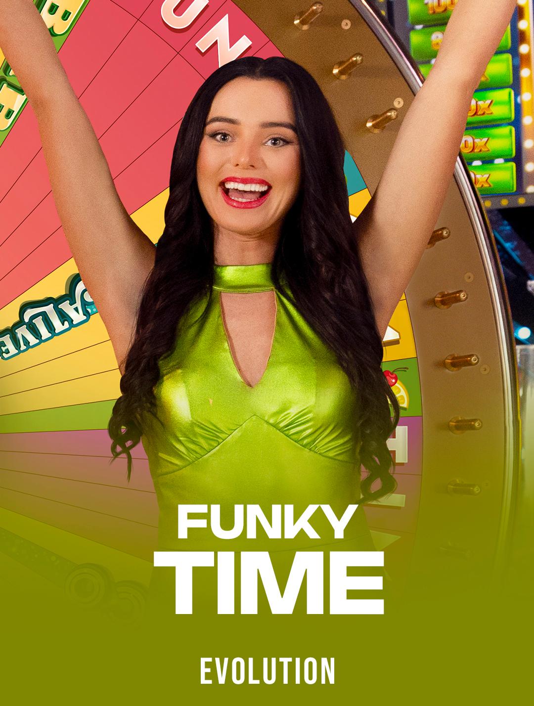 Play Funky Time by Evolution - Rainbet