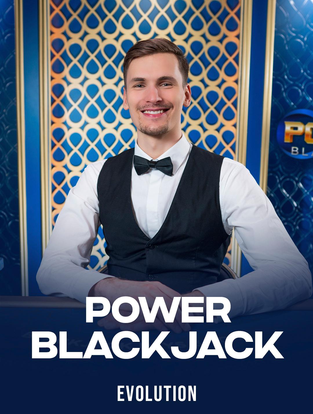 Play Power BlackJack by Evolution - Rainbet