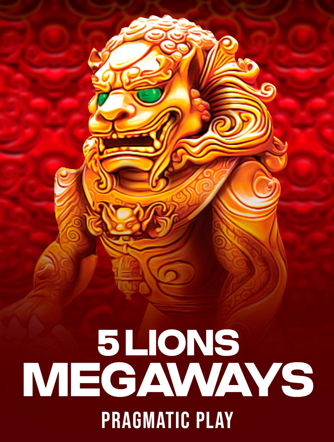 Play 5 Lions Megaways Slot by Pragmatic Play - Rainbet